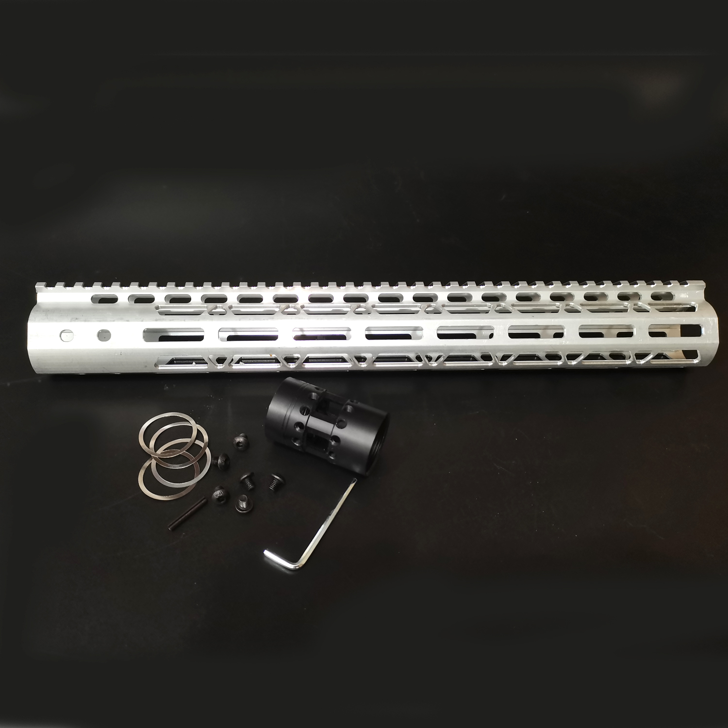 15 Inch M-Lok Handguard Rail Free Float Picatinny Rail Mount System For ...